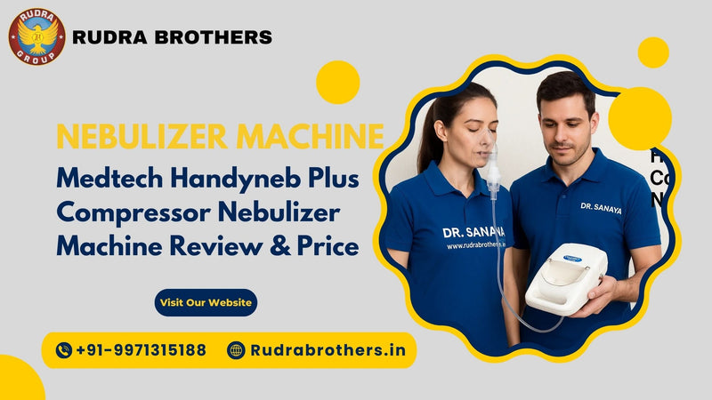 Medtech Handyneb Plus Compressor Nebulizer Machine Review & Price