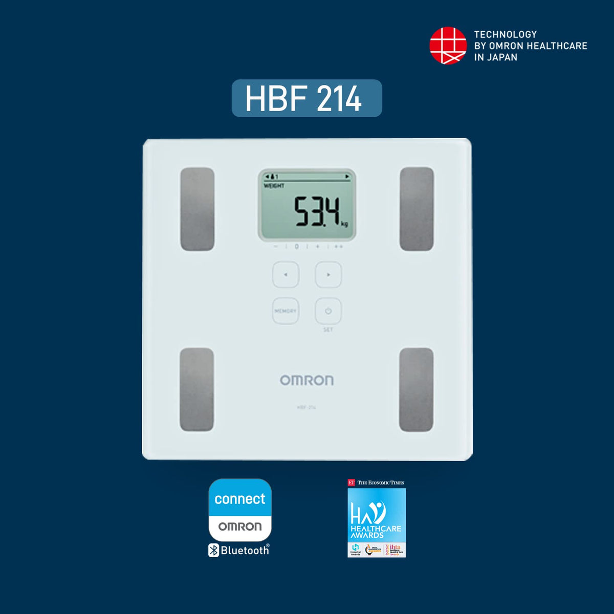 Omron HBF 214 Digital Full Body Composition | Omron HBF 214 price
